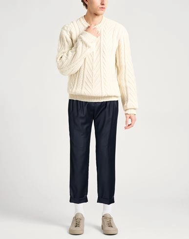 PAOLONI Pants Midnight Size Virgin Wool, Elastane
