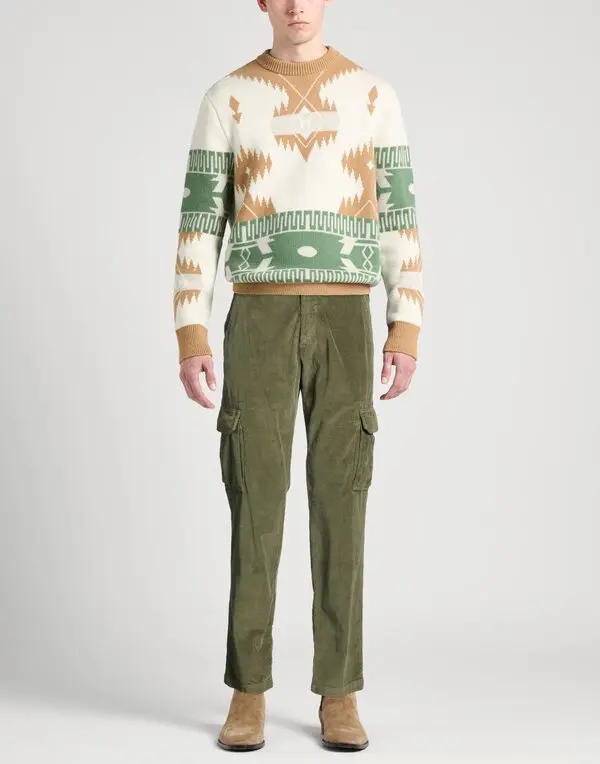 MOORER Pants Military Size Cotton, Elastane