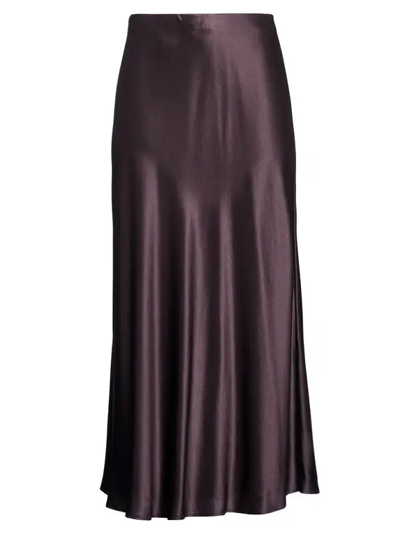 Agnona Silk Midi Skirt