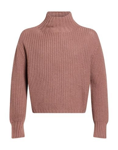 ARAGONA Turtleneck Light Brown Size Cashmere