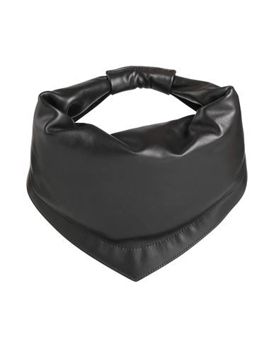 FEDERICO CINA Handbag Chocolate Leather - Black