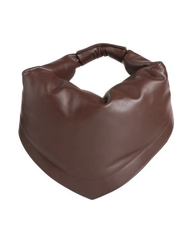 FEDERICO CINA Handbag Chocolate Leather - Brown