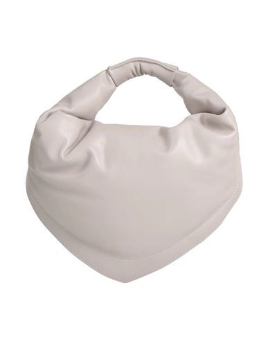 FEDERICO CINA Leather Hobo Bag - Grey