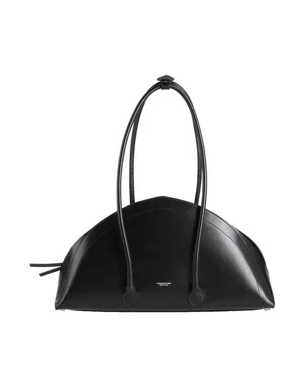 FEDERICO CINA Handbag Leather - Black