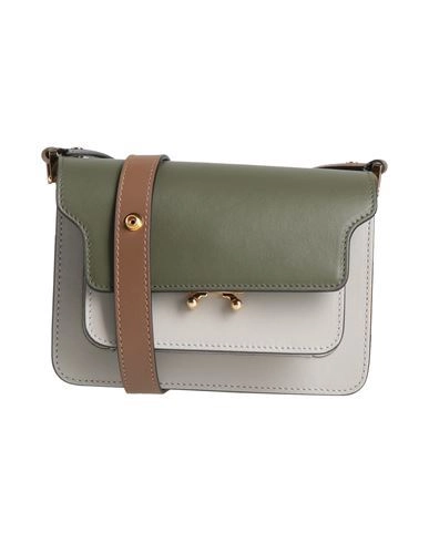 Marni Cross-body Bag In Cow Leather - Grey