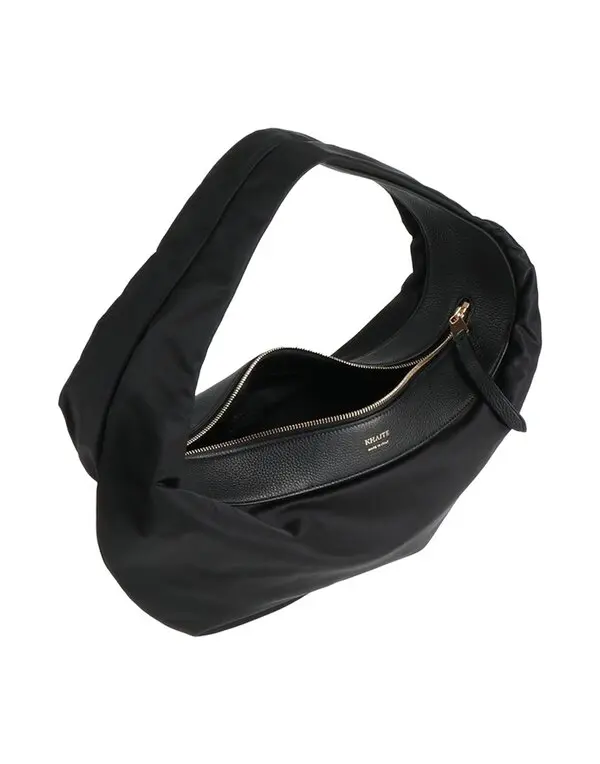 Khaite Shoulder Bag Textile Fibers, Leather - Black