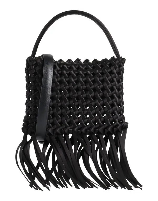 SERENA UZIYEL Braided Tote With Fringes