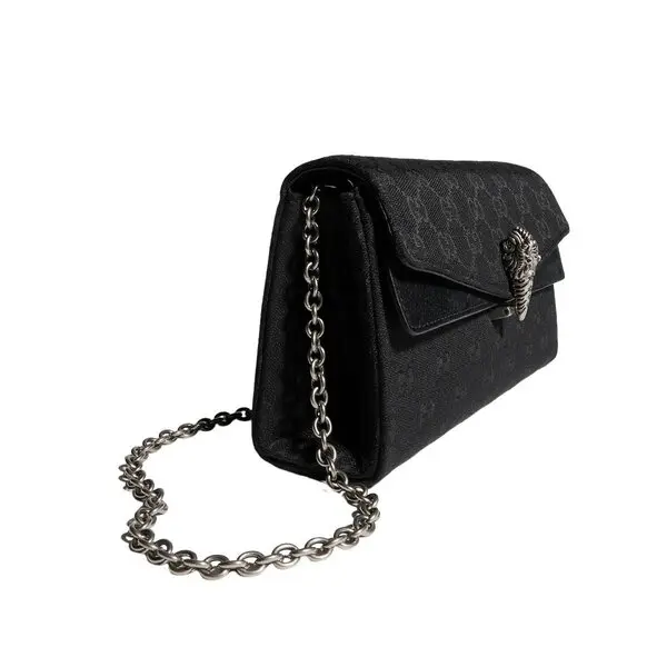 Gucci Dionysus Small Shoulder Bag - Black