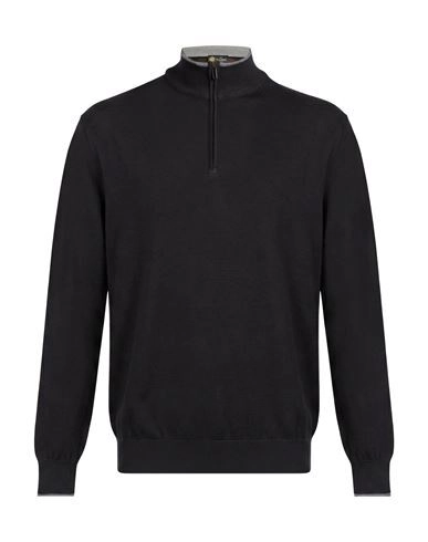 Paul & Shark Sweater Size Virgin Wool, Silk - Black