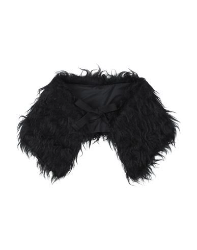 Masnada Scarf Merino Wool, Virgin Wool, Polyester - Black