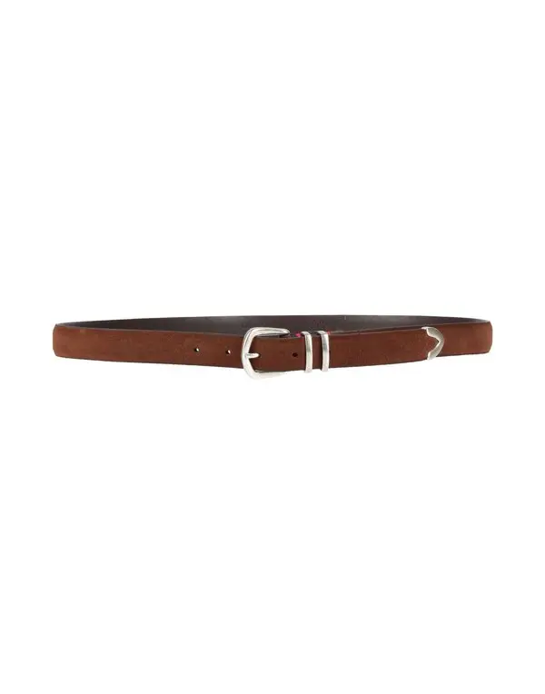 Eleventy Suede Leather Belt