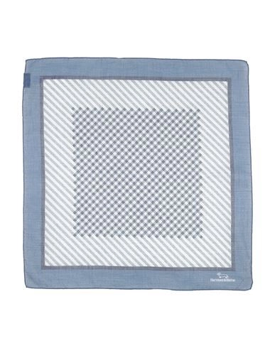 HARMONT & BLAINE Scarf Cotton, Linen - Blue