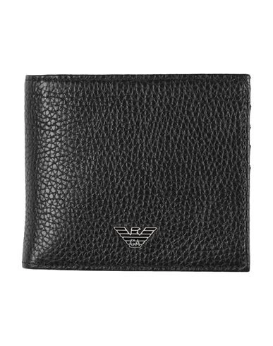 Emporio Armani Wallet Cow Leather - Black