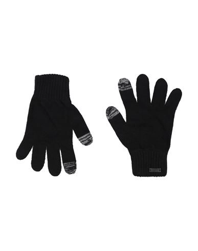 DANIELE ALESSANDRINI Gloves Size Wool, Polyamide, Viscose, Cashmere - Black
