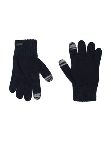 DANIELE ALESSANDRINI Gloves Size Wool, Polyamide, Viscose, Cashmere - Navy
