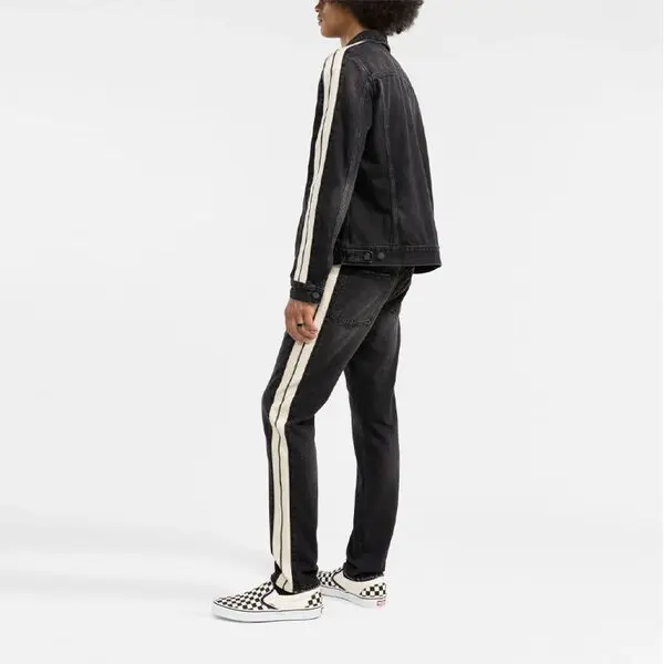 Palm Angels Track Denim Jacket