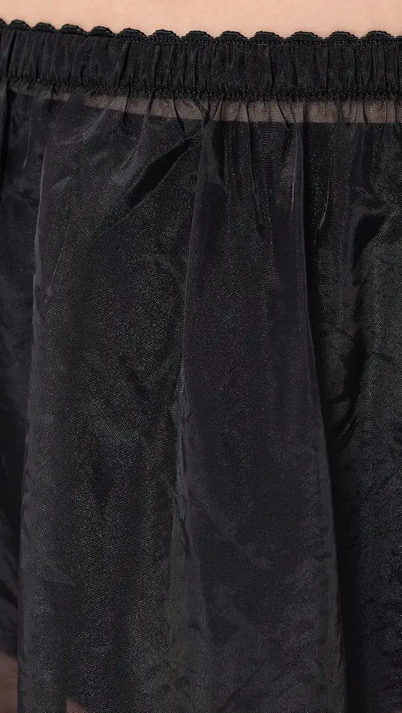 VRG GRL Solara Sheer Midi Skirt