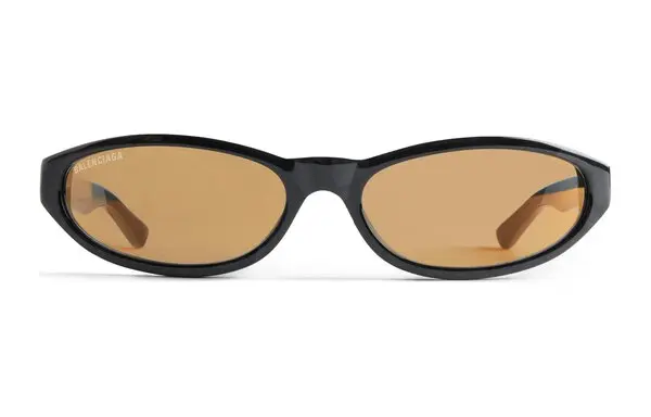 Balenciaga Neo Round Sunglasses - Black