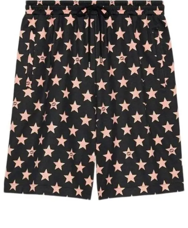 Gucci Star-print Drawstring Shorts