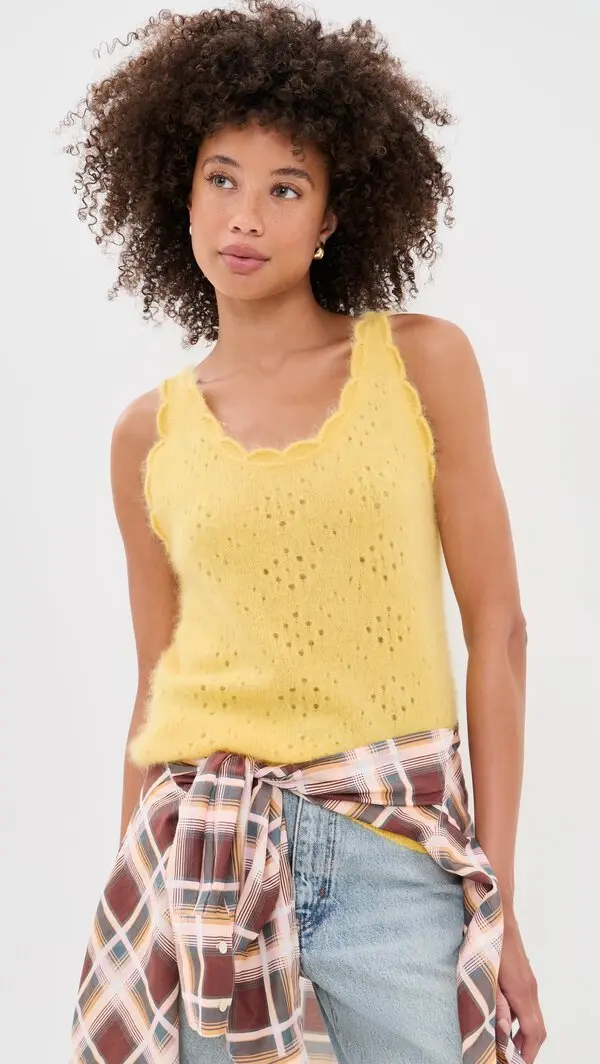 FRAME Cashmere Blend Airy Tank