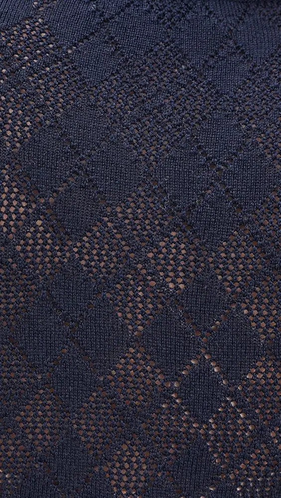 Sea Jane Argyle Polo Sweater