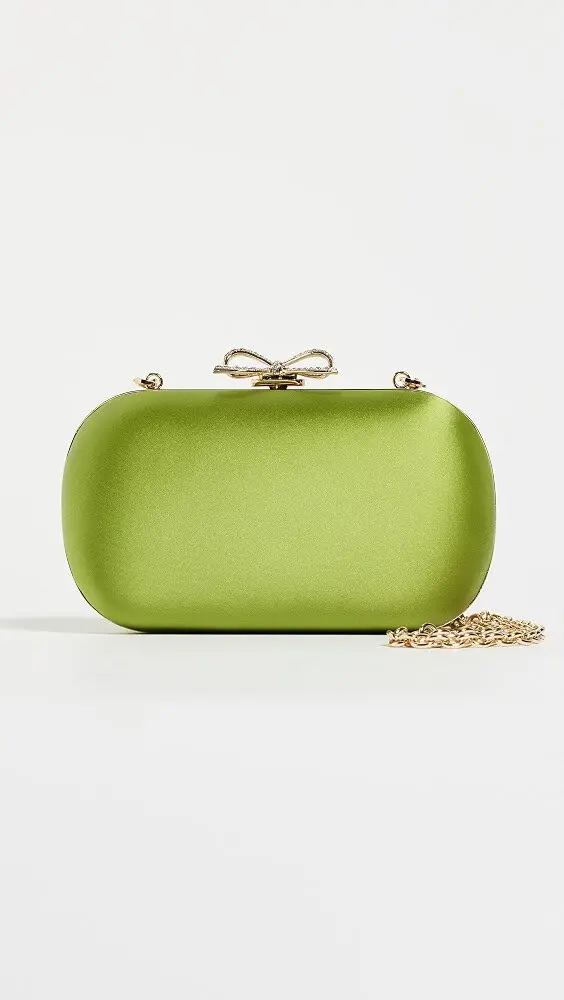 SELF-PORTRAIT Satin Clutch