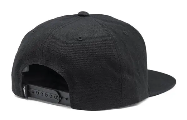 VANS Drop V Snapback Hat - Black/white