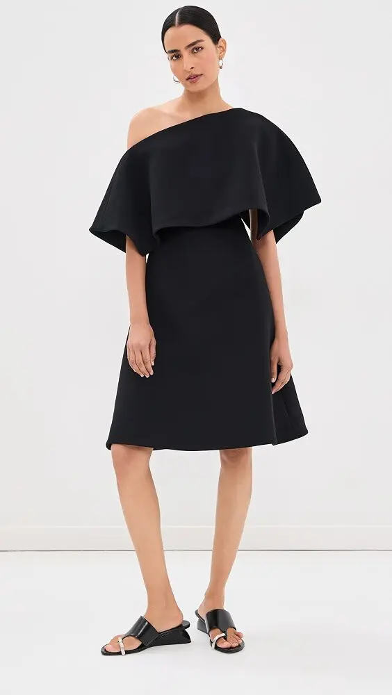 A.W.A.K.E. Mode Big Collar Dress