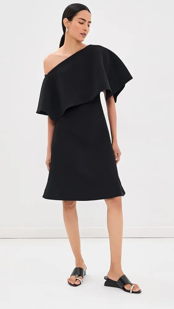 A.W.A.K.E. Mode Big Collar Dress