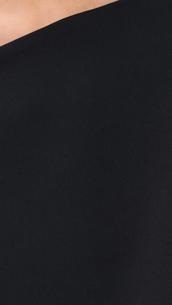 A.W.A.K.E. Mode Big Collar Dress - Black
