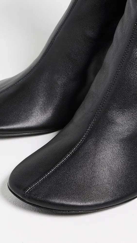 Acne Studios Stretch Leather Ankle Boots