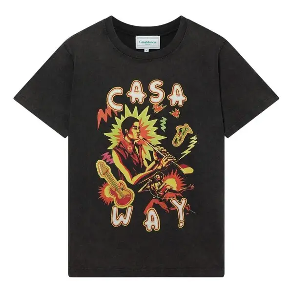Casablanca Music For The People Printed T-shirt
