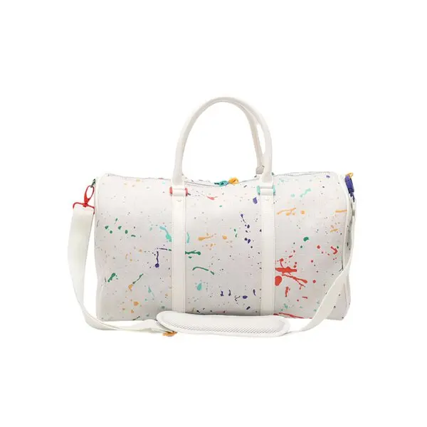 JORDAN Monogram Duffle Bag 'sail - Sail/multicolor