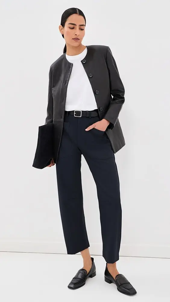 NILI LOTAN Shon Wool Pants