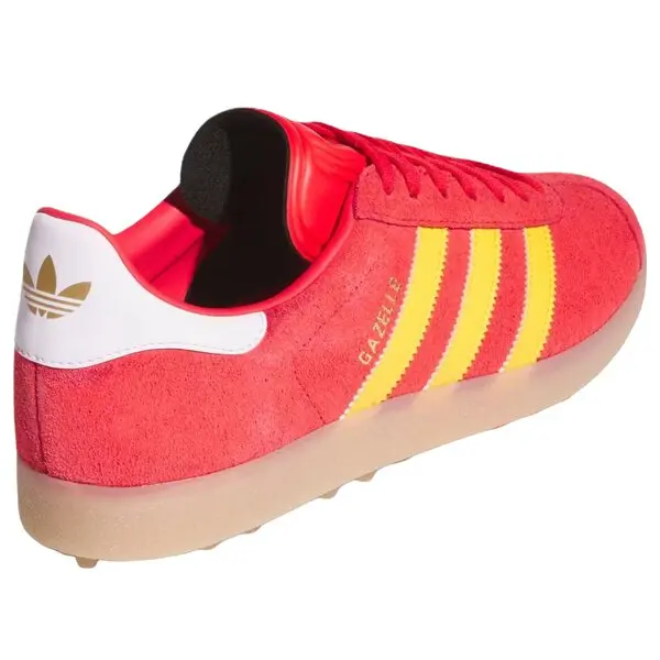 Adidas Gazelle Golf 'pure Ruby Crew Yellow - Pure Ruby/crew Yellow