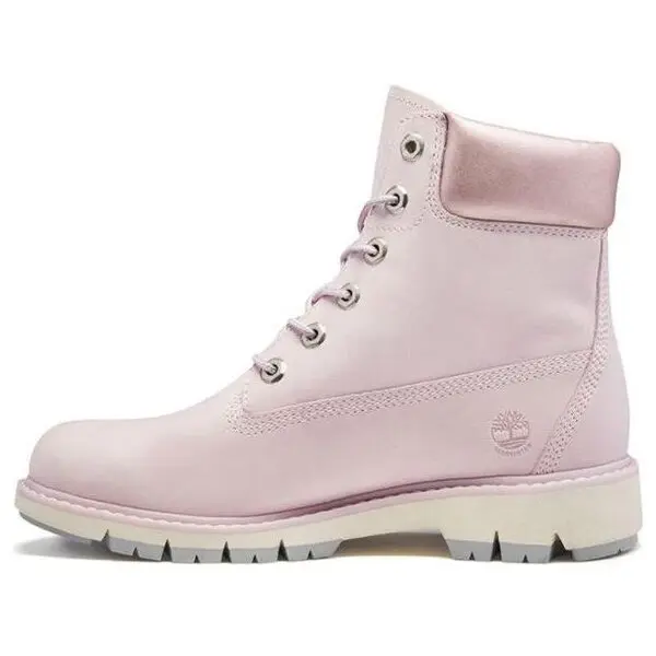 Timberland Inch Premium Boot 'light Pink Metallic Collar