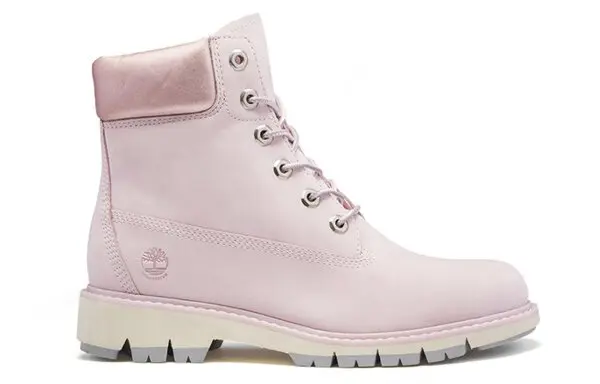 Timberland Inch Premium Boot 'light Pink Metallic Collar