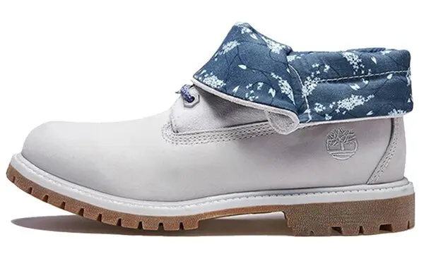 Timberland Roll Top Boots 'grey Blue