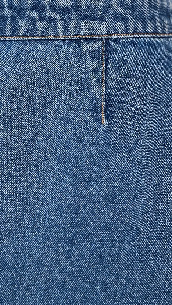Ulla Johnson The Cadiz Eyelet Denim Skirt
