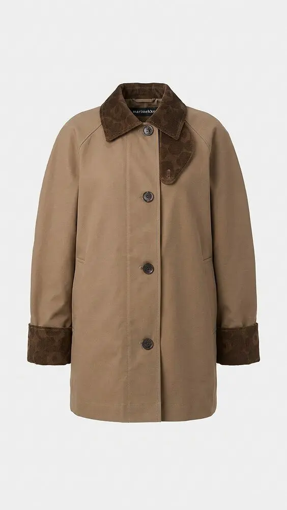 Marimekko Essee Solid Coat