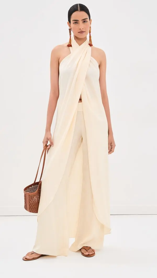 Johanna Ortiz Laidback Energy Jacquard Trousers
