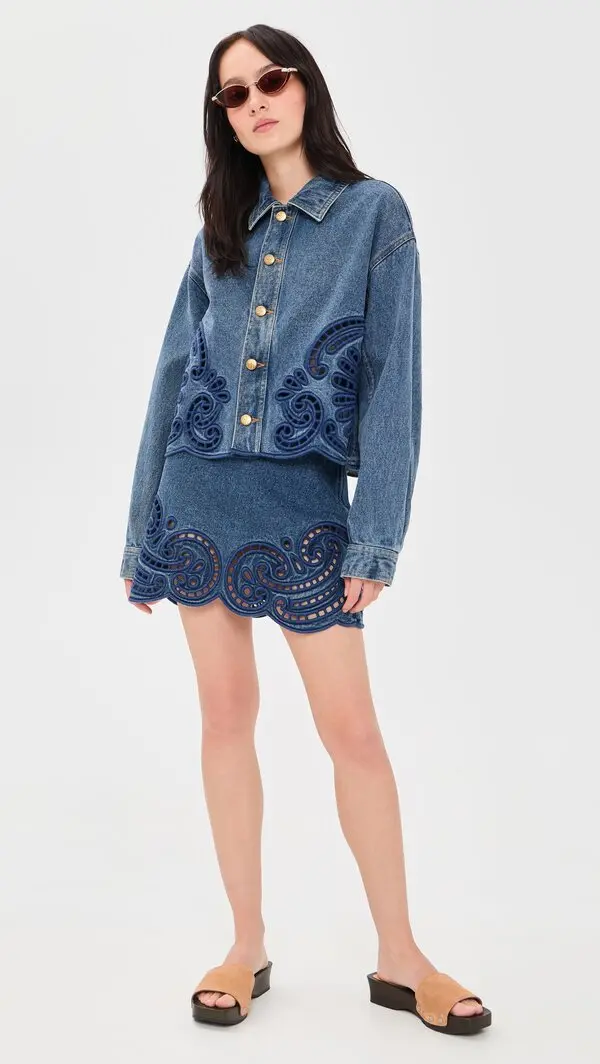 Ulla Johnson The Bobbi Denim Jacket