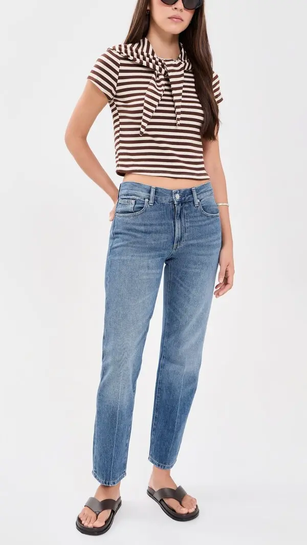 LE JEAN Mid 90s Straight Jeans