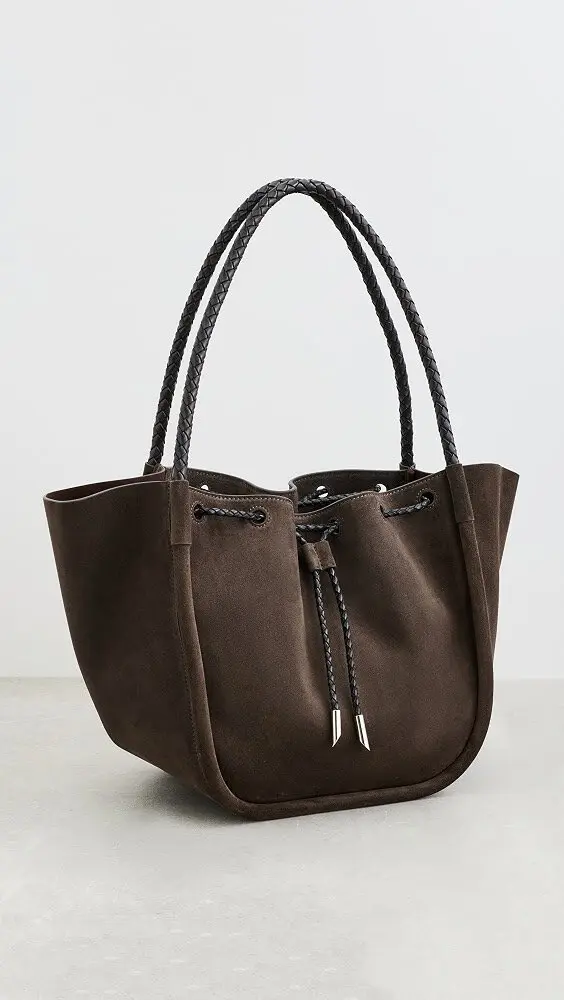 Proenza Schouler Large Ruched Tote Bag - Graphite