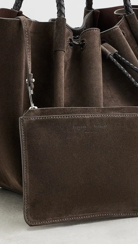 Proenza Schouler Large Ruched Tote Bag - Graphite