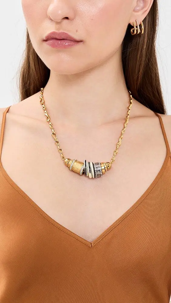 ELIZABETH COLE Tricia Necklace
