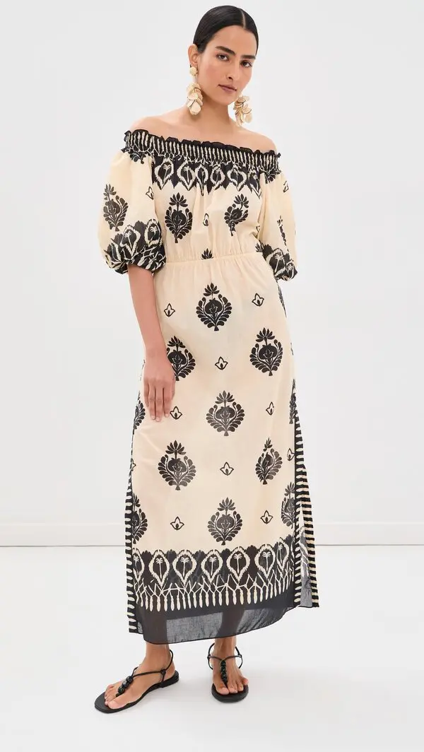 Johanna Ortiz Harbor Hues Voile Dress