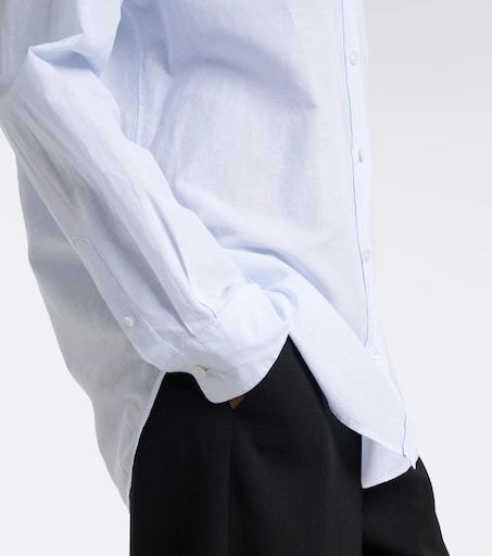 THE ROW Gavina Cotton Chambray Shirt