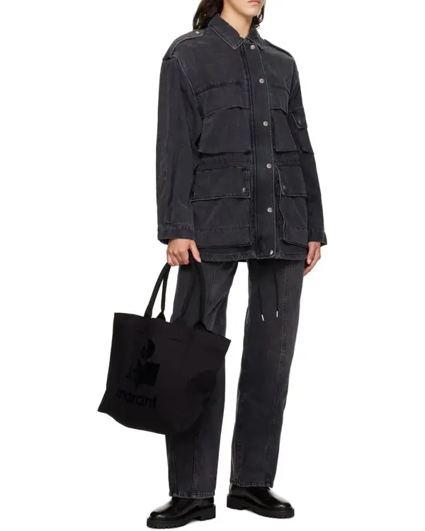 Isabel Marant Étoile Logo Canvas Tote Bag
