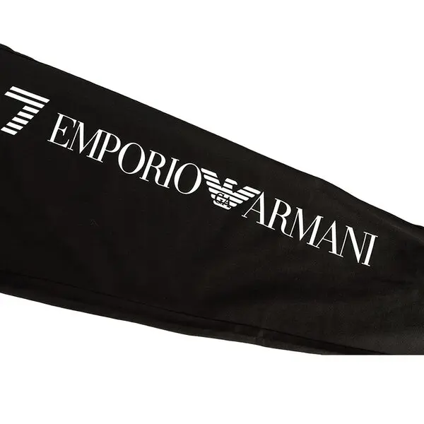 EA7 Logo-print Cotton Track Pants